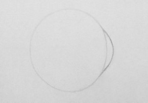 How to draw eyes from the side – 10 steps | RapidFireArt