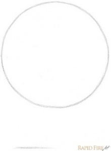 3/4 face drawing tutorial - 11 steps | RapidFireArt