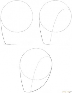 3/4 face drawing tutorial - 11 steps | RapidFireArt