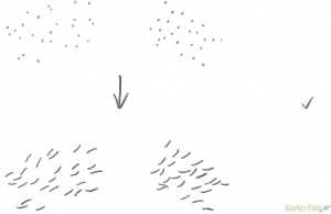 How to draw stubble in 11 steps | RapidFireArt