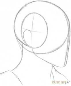 10 steps on how to draw short hair | RapidFireArt