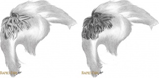 10 steps on how to draw short hair | RapidFireArt