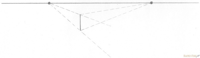 Lesson 6: Introduction to One and Two Point Perspective | RapidFireArt