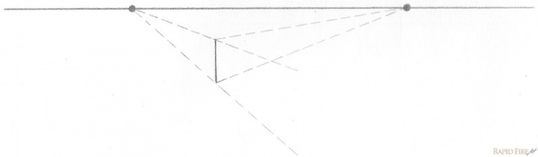Lesson 6: Introduction to One and Two Point Perspective | RapidFireArt