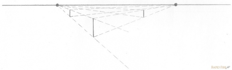 Lesson 6: Introduction to One and Two Point Perspective | RapidFireArt
