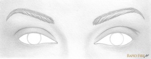 How to Draw a Pair of Realistic Eyes | RapidFireArt