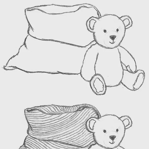 Shading Techniques Practice_Circulism Teddy Bear