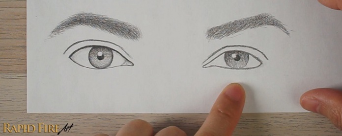 Ep 2: How to Fix Asymmetrical Eyes – Fix My Drawing Series | RapidFireArt
