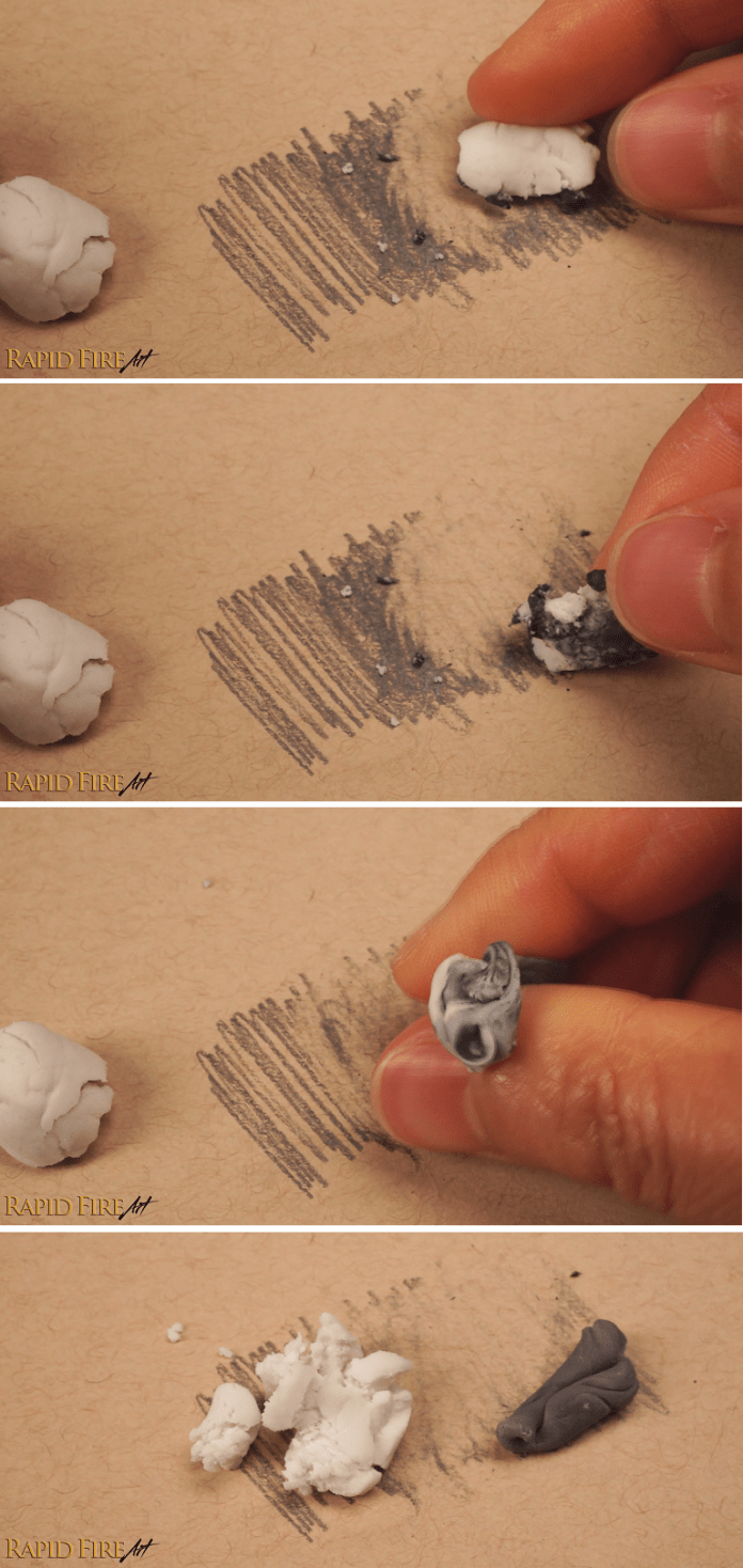 How to Make a Kneaded Eraser | EASY | RapidFireArt
