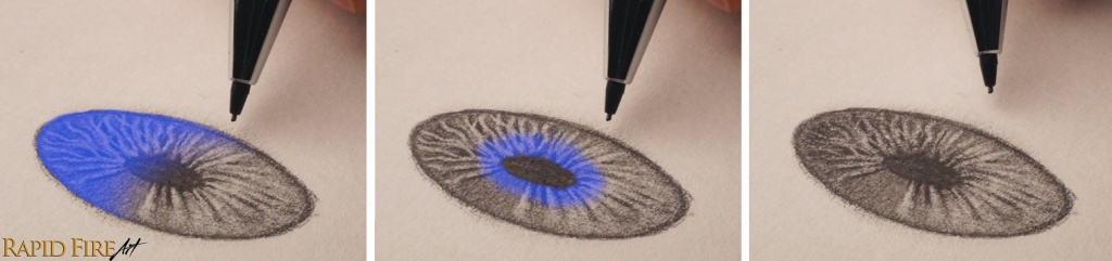 How Draw a Realistic Eye From the Side | RapidFireArt