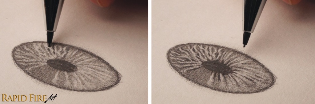 How Draw a Realistic Eye From the Side | RapidFireArt