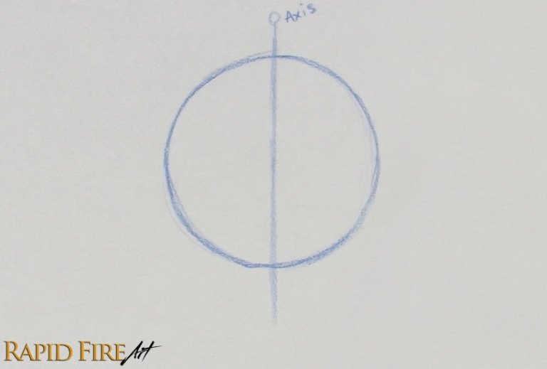 How to Draw a Face from the 3/4 VIEW (Loomis Method) | RapidFireArt