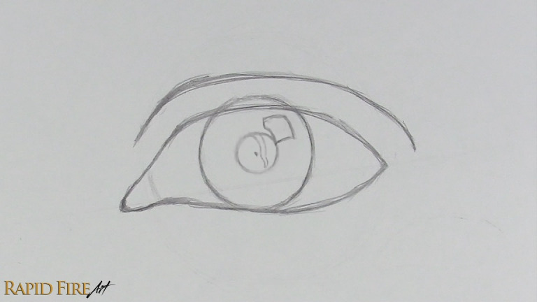 How to Draw a Hyper-Realistic Eye | RapidFireArt