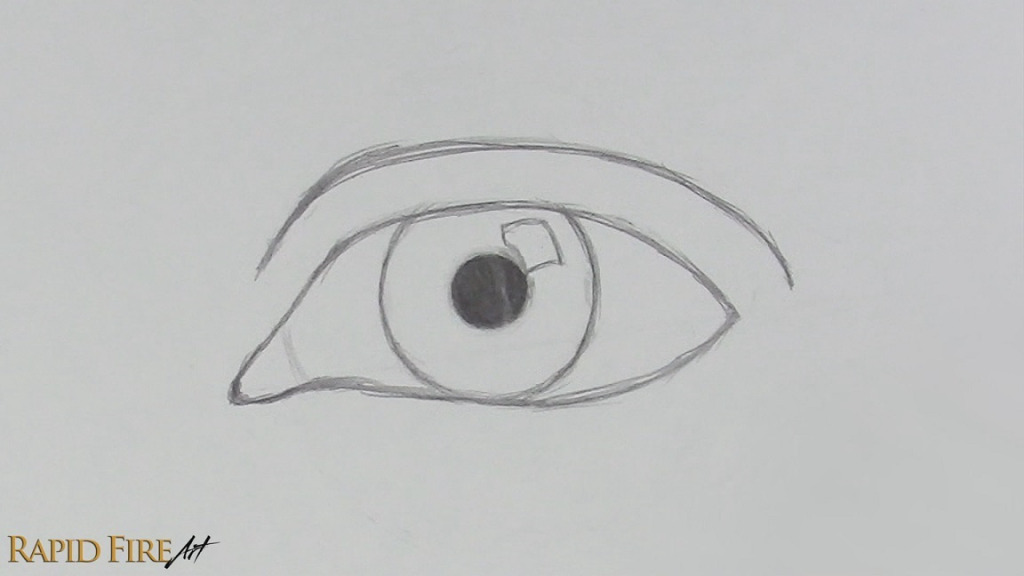 How to Draw a Hyper-Realistic Eye | RapidFireArt