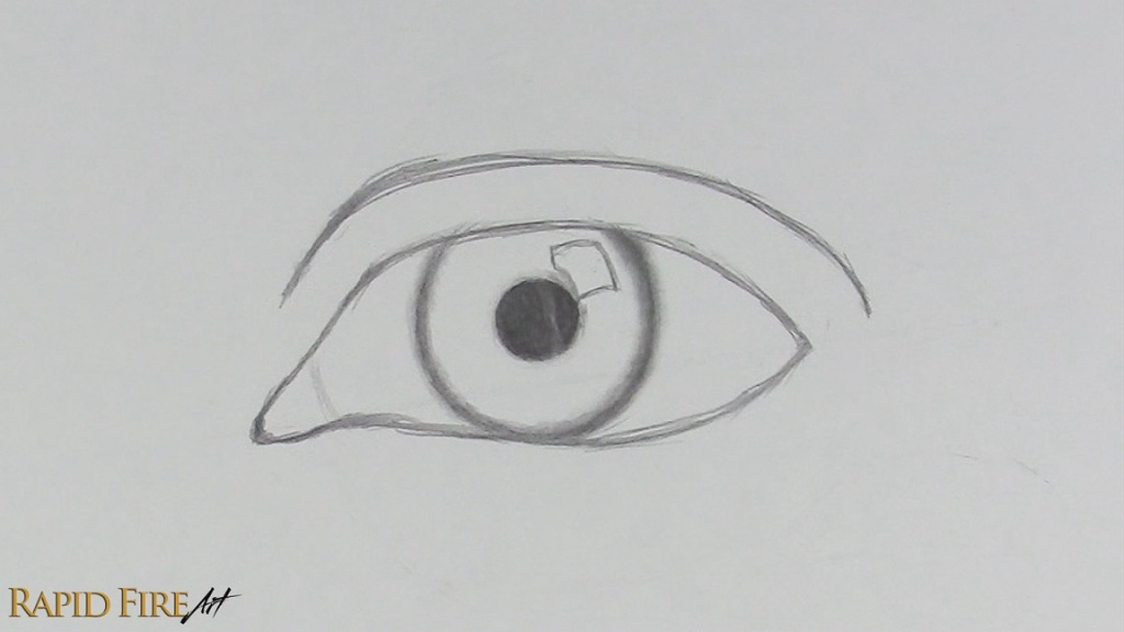 How to Draw a Hyper-Realistic Eye | RapidFireArt