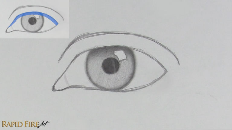 How to Draw a Hyper-Realistic Eye | RapidFireArt