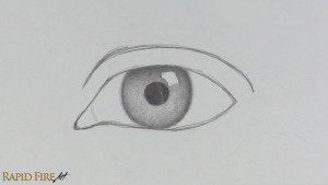 How to Draw a Hyper-Realistic Eye | RapidFireArt