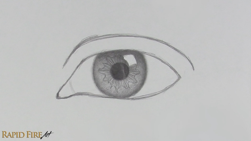 How to Draw a Hyper-Realistic Eye | RapidFireArt