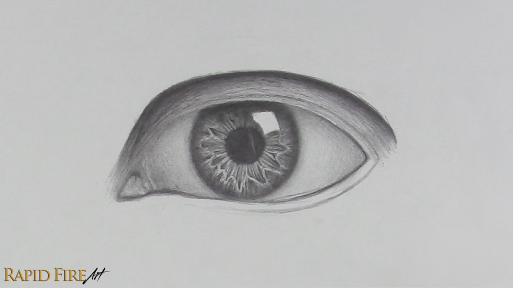 How to Draw a Hyper-Realistic Eye | RapidFireArt