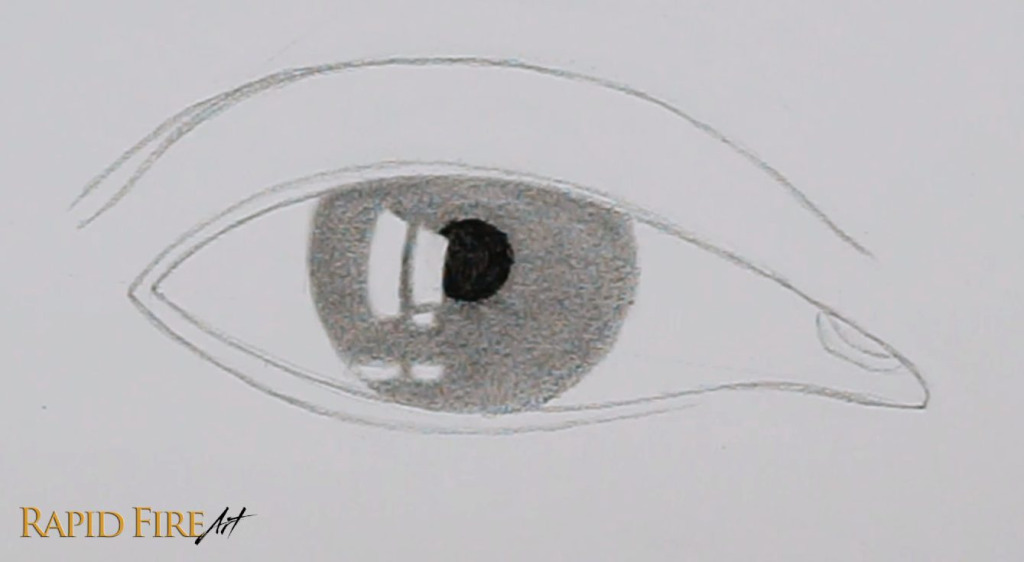 How to Draw a Teary Eye in 12 Steps | RapidFireArt