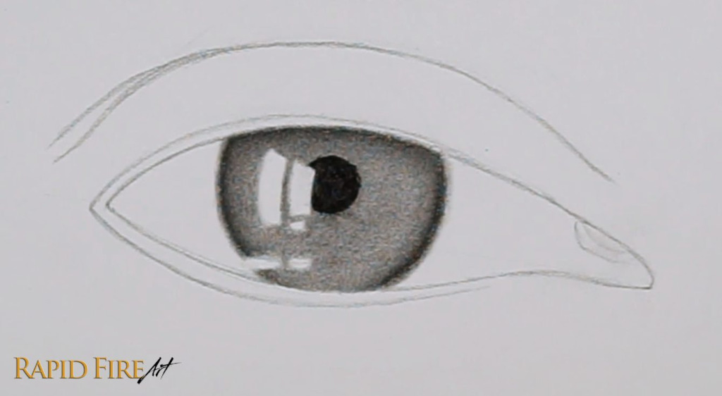 How to Draw a Teary Eye in 12 Steps | RapidFireArt
