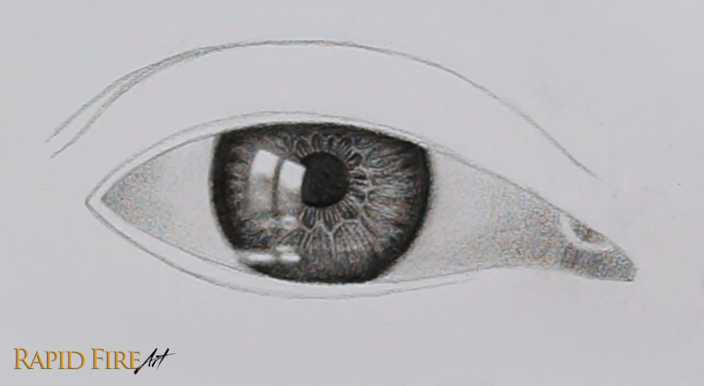 How to Draw a Teary Eye in 12 Steps | RapidFireArt