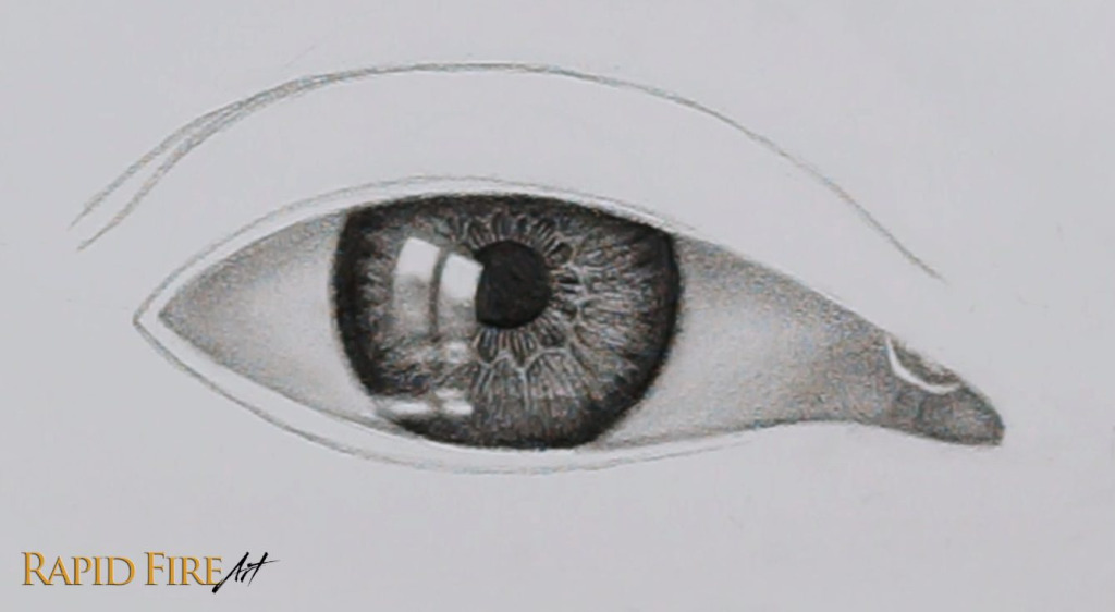 How to Draw a Teary Eye in 12 Steps | RapidFireArt