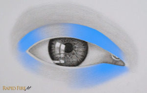 How to Draw a Teary Eye in 12 Steps | RapidFireArt