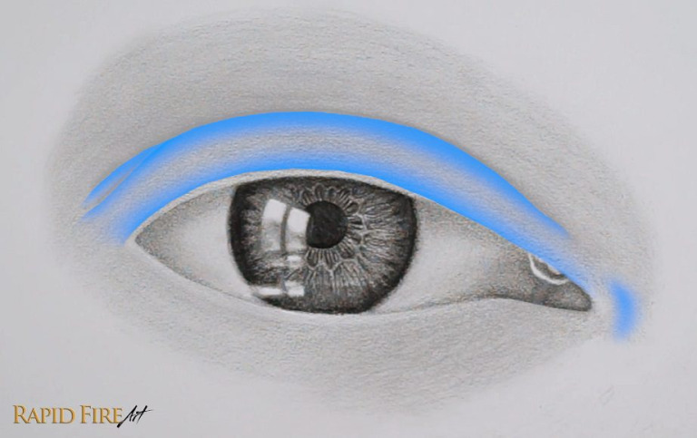 How to Draw a Teary Eye in 12 Steps | RapidFireArt