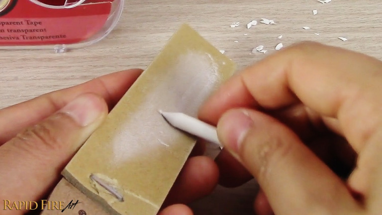 How to Make a Blending Stump (DIY Drawing Tool) | RapidFireArt